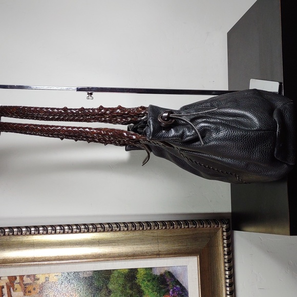Paolo Masi | Bags | Paolo Masi Pebbled Leather Tote Bag | Poshmark